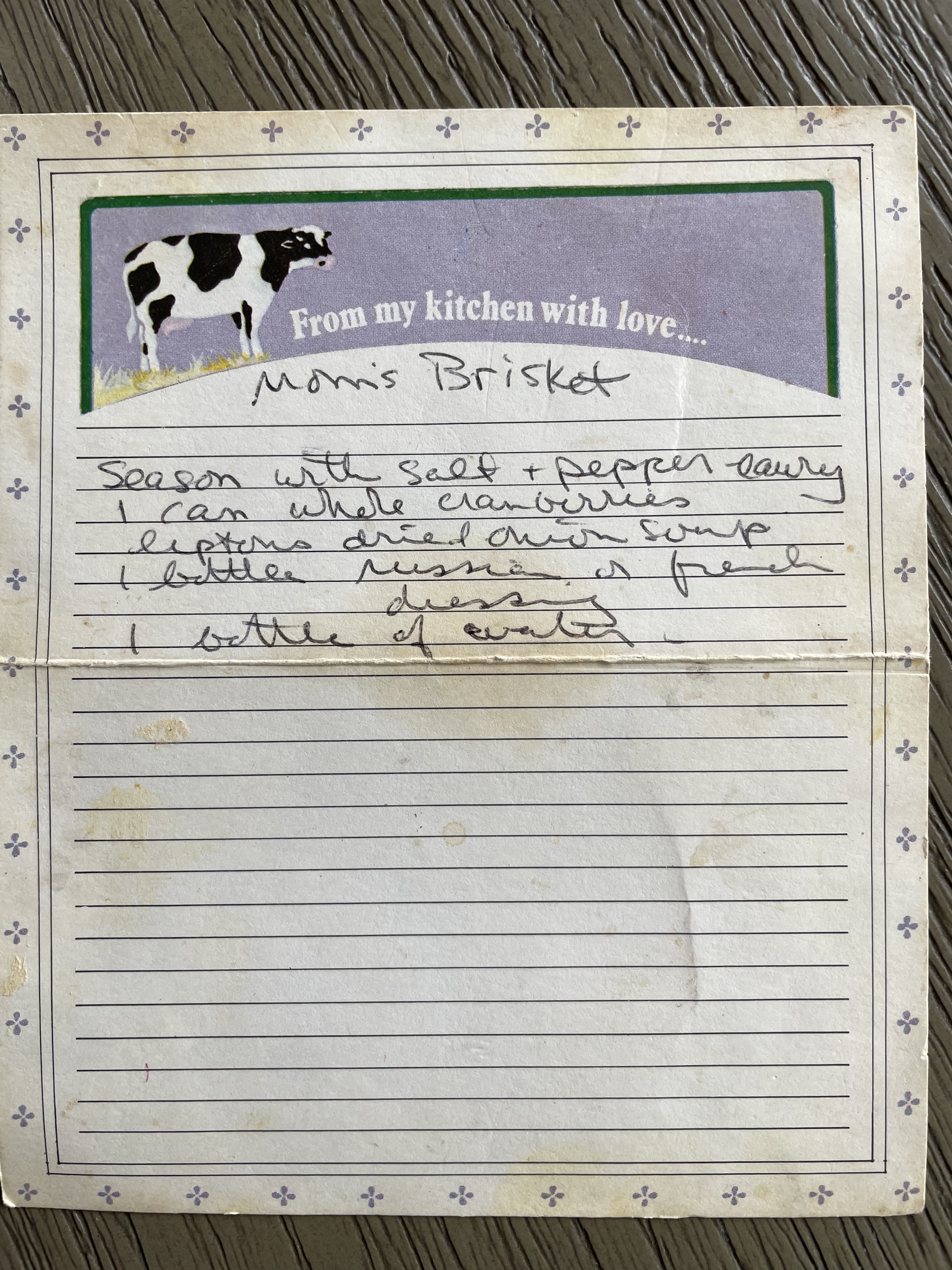 A Tale of Two Briskets – Bedford Balabusta